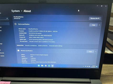 RUSH Lenovo Thinkpad Laptop Intel Core I7 Computers Tech Laptops Notebooks On Carousell