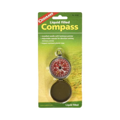 Pocket Compass Liquid Filled Osa Brands