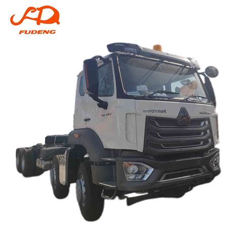 Sino Howo N7 Truck Chassis Used Howo 380 Hp 8x4 Truck Chassis China