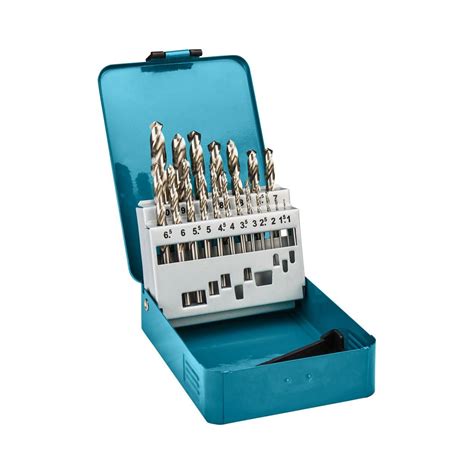 Makita D 54025 Metaalborenset Hss G 1 10mm In Cassette 19 Delig