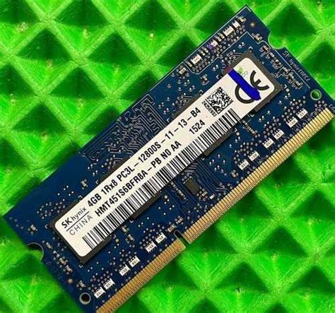 Озу Ram Hynix Ddr3l 12800s 4gb Универсальная Санкт Петербург Комьютерные аксессуары и