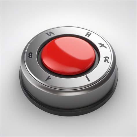 Premium Psd Button Psd On A White Background