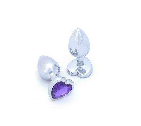Heart Butt Plug Princess Plug Butt Plug With Gem Etsy