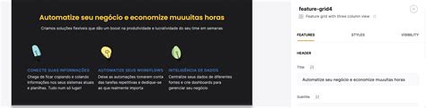 how to get the icon centered in a feature grid with three column view