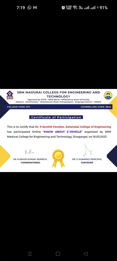 Drsenthil Pandian P Posted On Linkedin