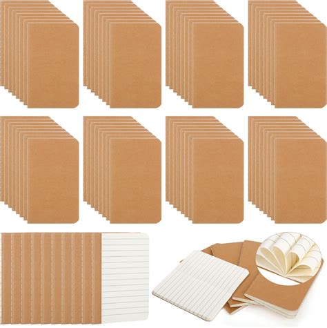 Fulmoon 200 Pcs Pocket Notebook Bulk 28 X46 Mini