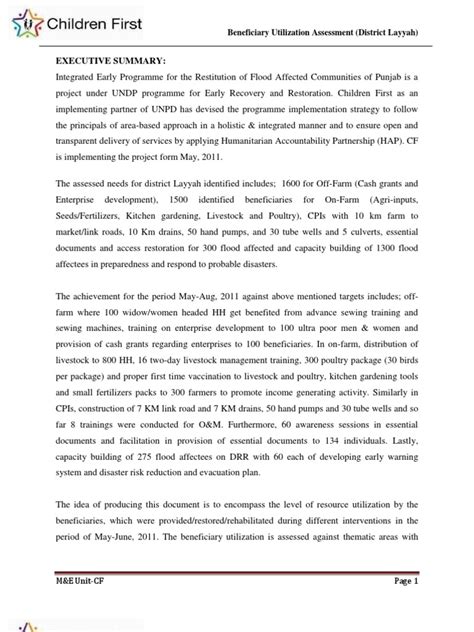 Beneficiary Utilization Assessment Pdf Transparency Behavior