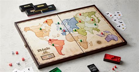 Risk Board Game Deluxe 60th Anniversary Edition The Green Head