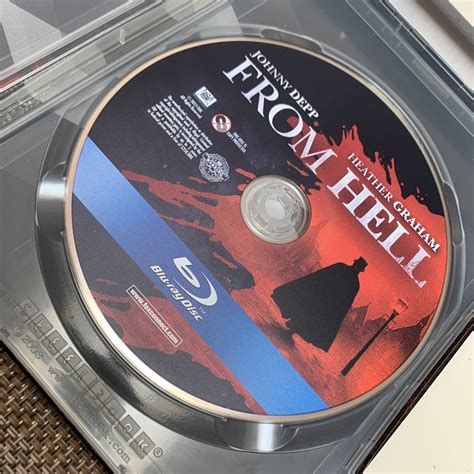 From Hell Limited Edition Blu Ray Steelbook Johnny Depp Heather Graham