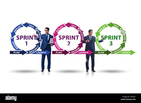 Agile Methodology Graphic Cut Out Stock Images Pictures Alamy