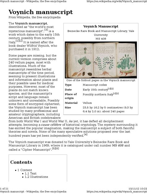 Voynich Manuscript Translation Pdf Qjdx