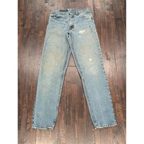 Levis Jeans Vintage Levis 55 Jeans Mens 28x32 Blue Relaxed Fit