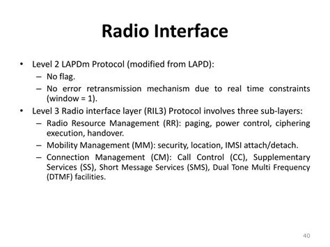 Ppt Wireless Communication Gsm Network Architecture Architecture Functions And Protocols