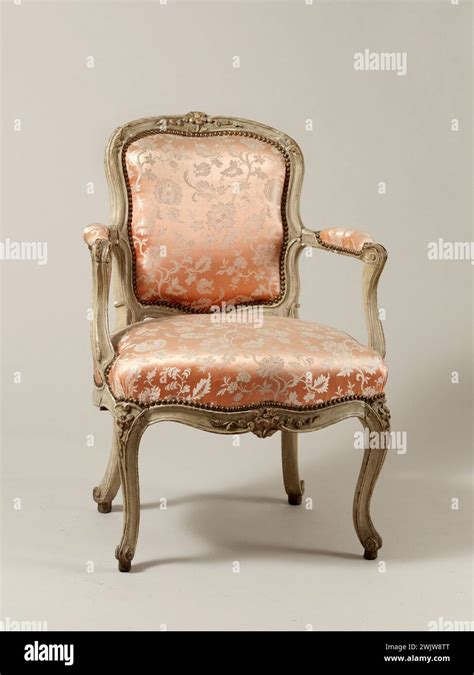 Etienne Meunier Cabriolet Armchair Beech Around 1745 Paris