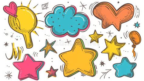 Colorful Thought Bubbles Stock Image Image Of Isolated 335614541