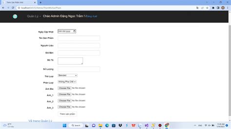 Website Mvc Quản Lý Bán Trà Sữa đơn Giản Csdl Sql Sever Sàn