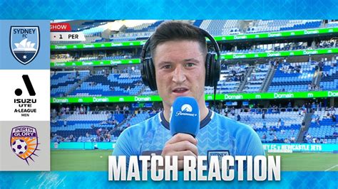 Match Reaction Joe Lolley Isuzu Ute A League Youtube