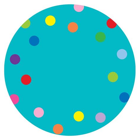 Dots Classroom Floor Decal Excelmark