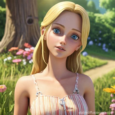 Summer Saga With Jenny Stable Diffusion Online