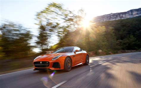 2017 Jaguar F Type Svr Auto Hd Desktop Wallpaper 12 Preview