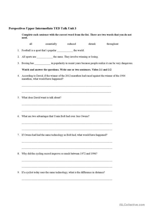 Perspectives Famous Runners Uppe Deutsch Daf Arbeitsblätter Pdf And Doc