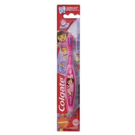 Colgate Smiles Ages 2 5 Dora Extra Soft Toothbrush Walmart Canada