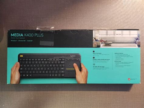 Bnib Logitech K400 Plus Keyboard Computers And Tech Parts And Accessories