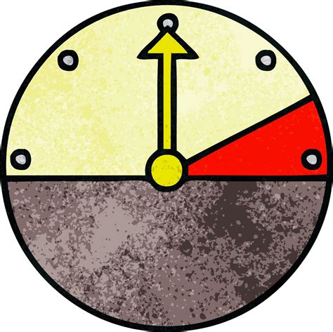 Retro Grunge Texture Cartoon Speedometer 11304588 Vector Art At Vecteezy