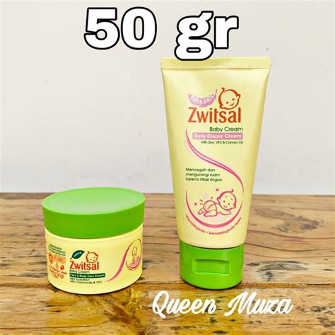 Jual Zwitsal Baby Daily Diaper Cream Tube 50Gr Face Body 50 Gr Krim