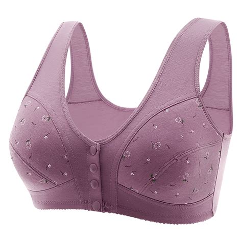 Daisy Bras For Older Women 2024 No Wire Comfortable Bralette For