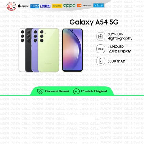 Jual Samsung A54 5g Garansi Resmi Sein Shopee Indonesia