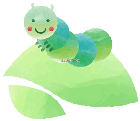 青虫 イラスト かわいい ~ 無料の印刷可能なイラスト画像