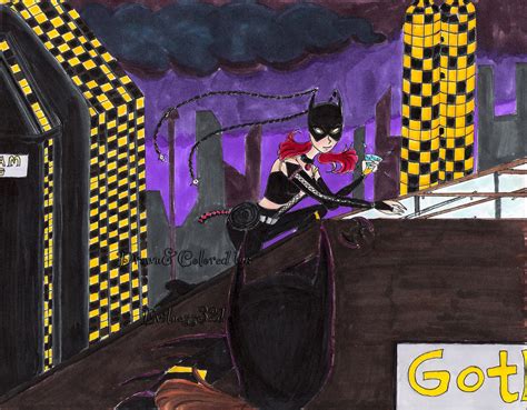 Batgirl Beyond Catfight In Gotham By Evilness321 On Deviantart