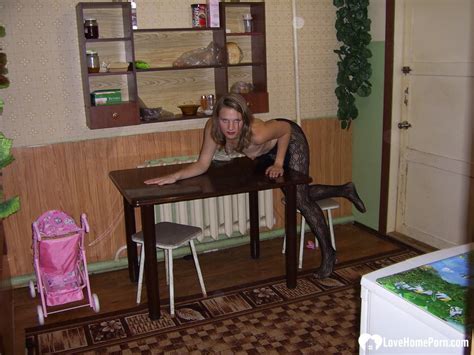 Kinky Girlfriend In Pantyhose Fools Around The Apartment 48 Pics