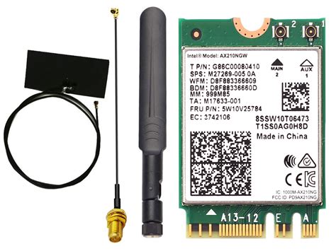 Kit Placa Wireless Wifi Intel Ax Mbps Ghz P Dell Optiplex Gabinete
