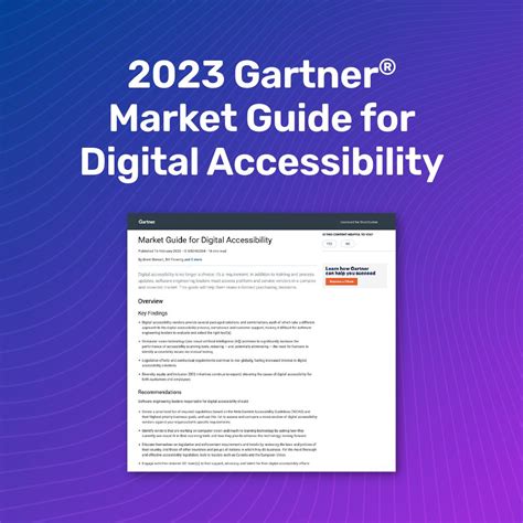 Level Access On Linkedin 2023 Gartner® Market Guide For Digital Accessibility