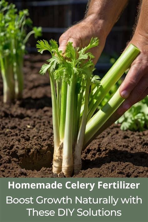 Homemade Celery Fertilizer Boost Growth With These Solutions