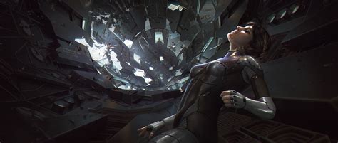デスクトップ壁紙 アートワーク Sf 闇 スクリーンショット コンピュータの壁紙 Pcゲーム 2998x1272