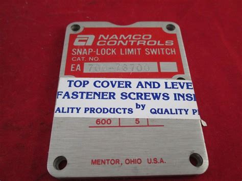 Namco Limit Switch Ea700 76700 New Process Industrial Surplus Corp