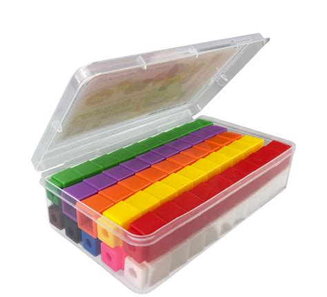 Counting Cubes 100pce In Plastic Box Brite Idea