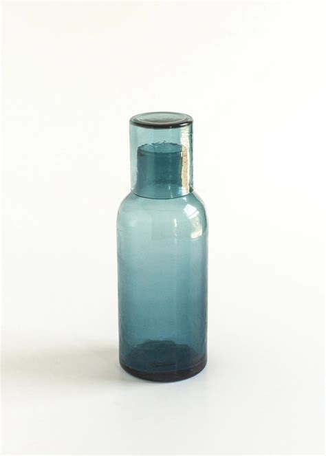 Handblown Hammered Glass Carafe From Humankind Fair Trade Humankind