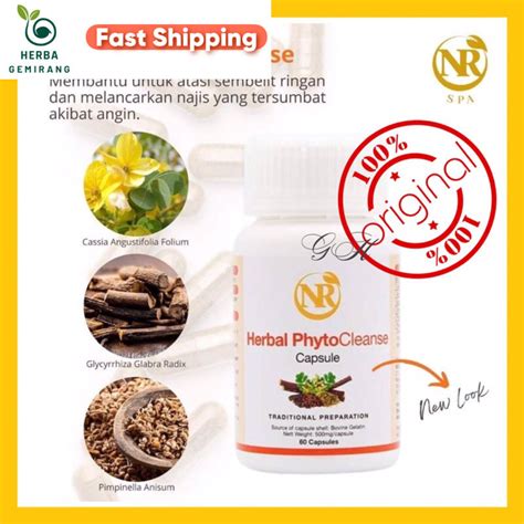 Nr Miss Roguy Phyto Cleanse 60 Capsules Shopee Singapore