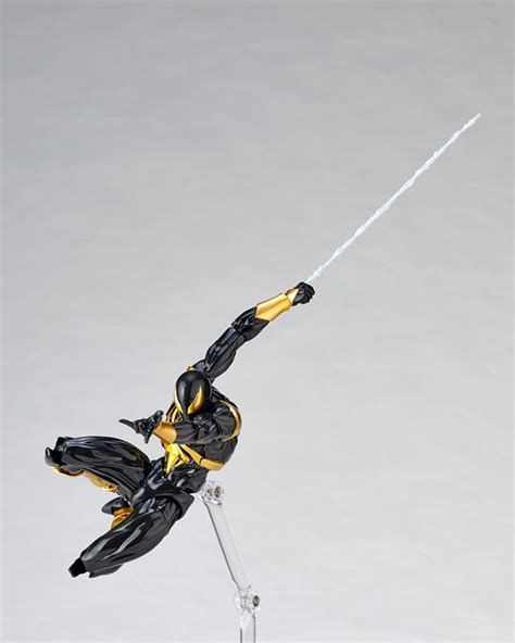 Revoltech Amazing Yamaguchi Iron Spider Black Ver Action Figure