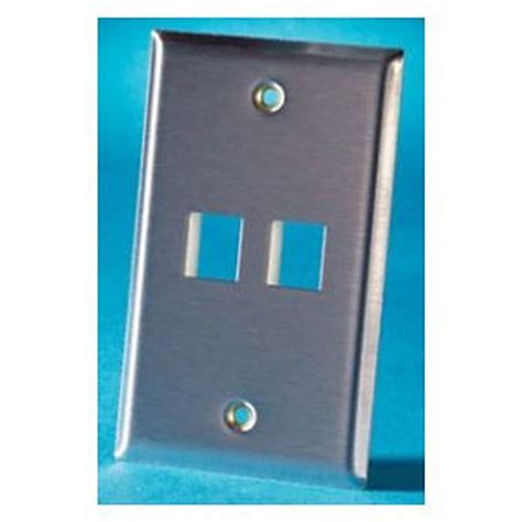 Legrand Ortronics Ksss2 Techchoice Faceplate Stainless