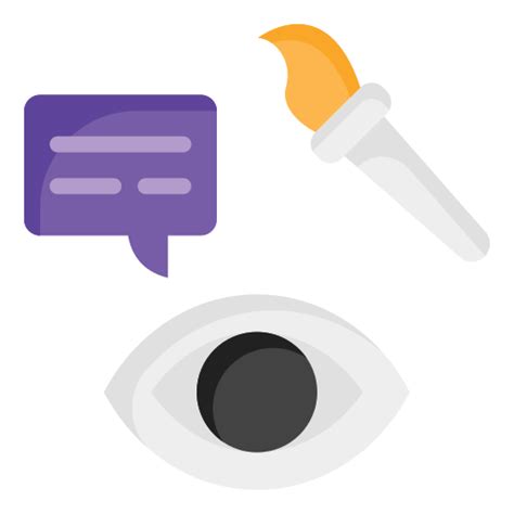 Icono De Comunicación Visual Generic Color Fill