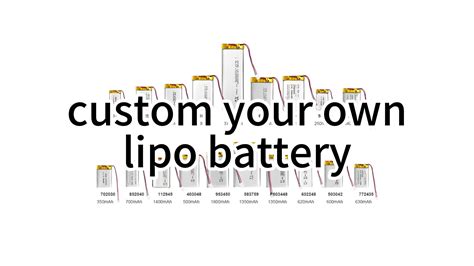 Custom 37v 74v 111v 12v Lithium Polymer Battery Rechargeable Li Ion