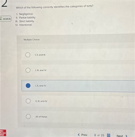 Solved Which Of The Following Correctly Identifies The
