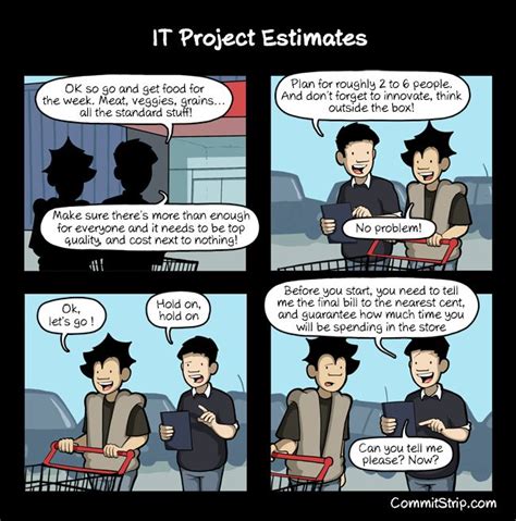 It Project Estimates Programmer Jokes Programming Humor Computer Humor