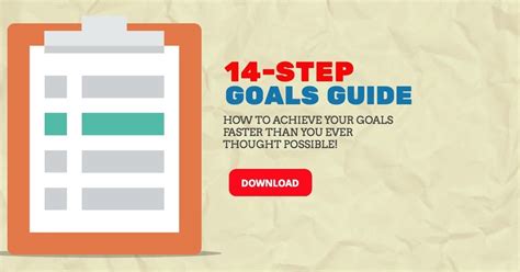 Brian Tracy International On Linkedin 14 Step Goal Setting Guide Free
