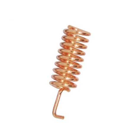 Nicerf 10pcs Sw868 Th13 868mhz 13mm Copper Spring Antenna For Wireless